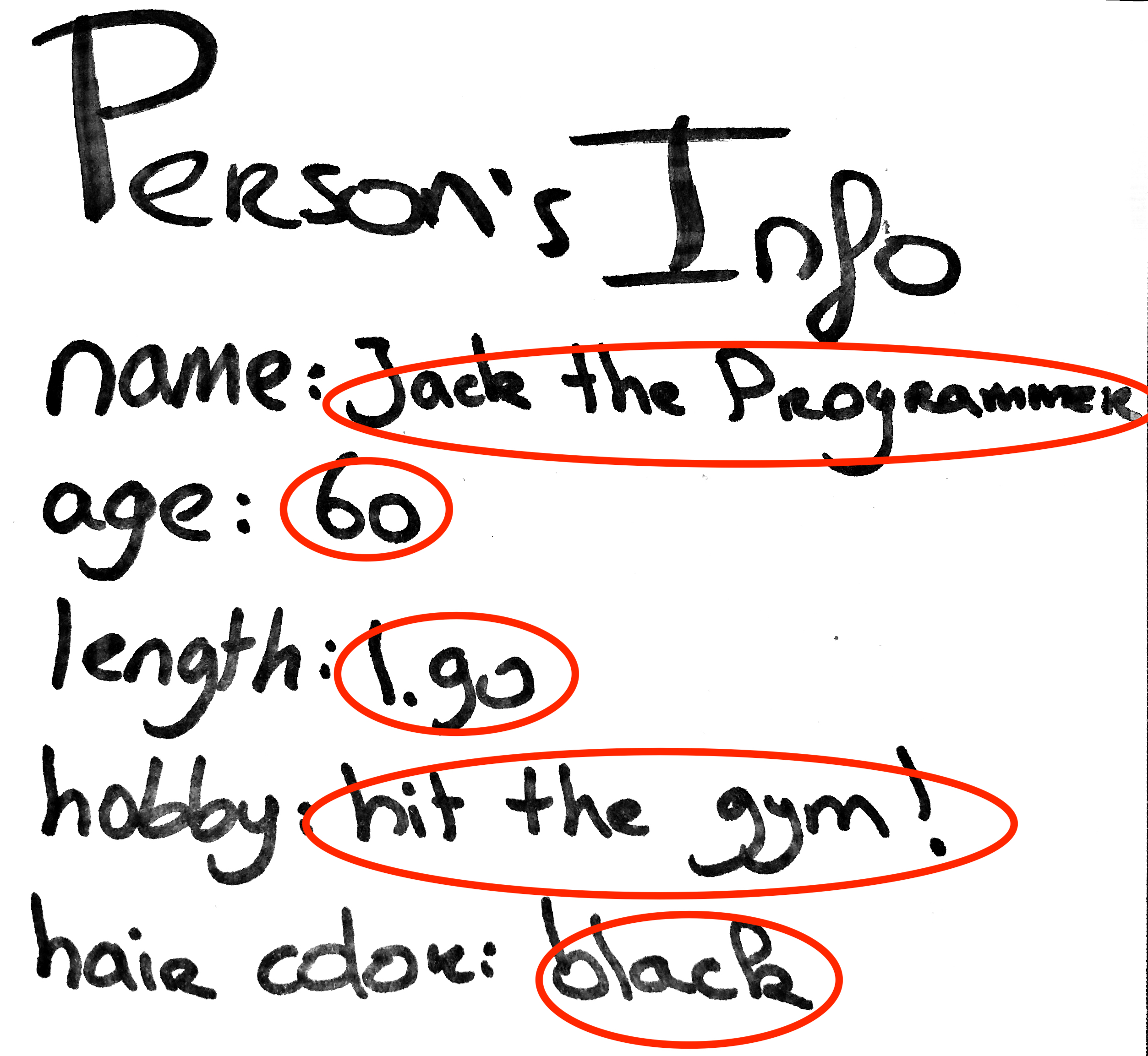 Values Learn Java Coding