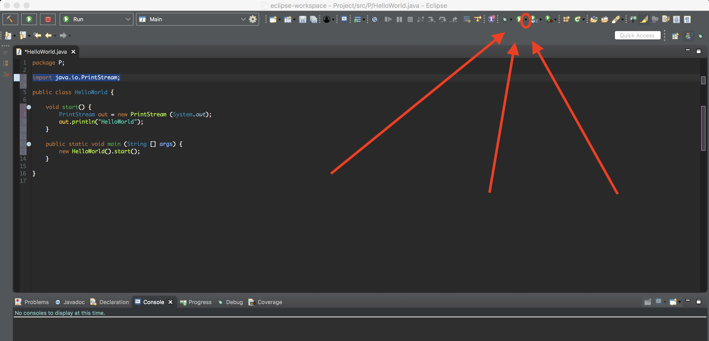 Run Code In Eclipse Learn Java Coding